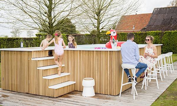 Opbouw zwembad kopen | Zonder graafwerken | Swim-Up Pools