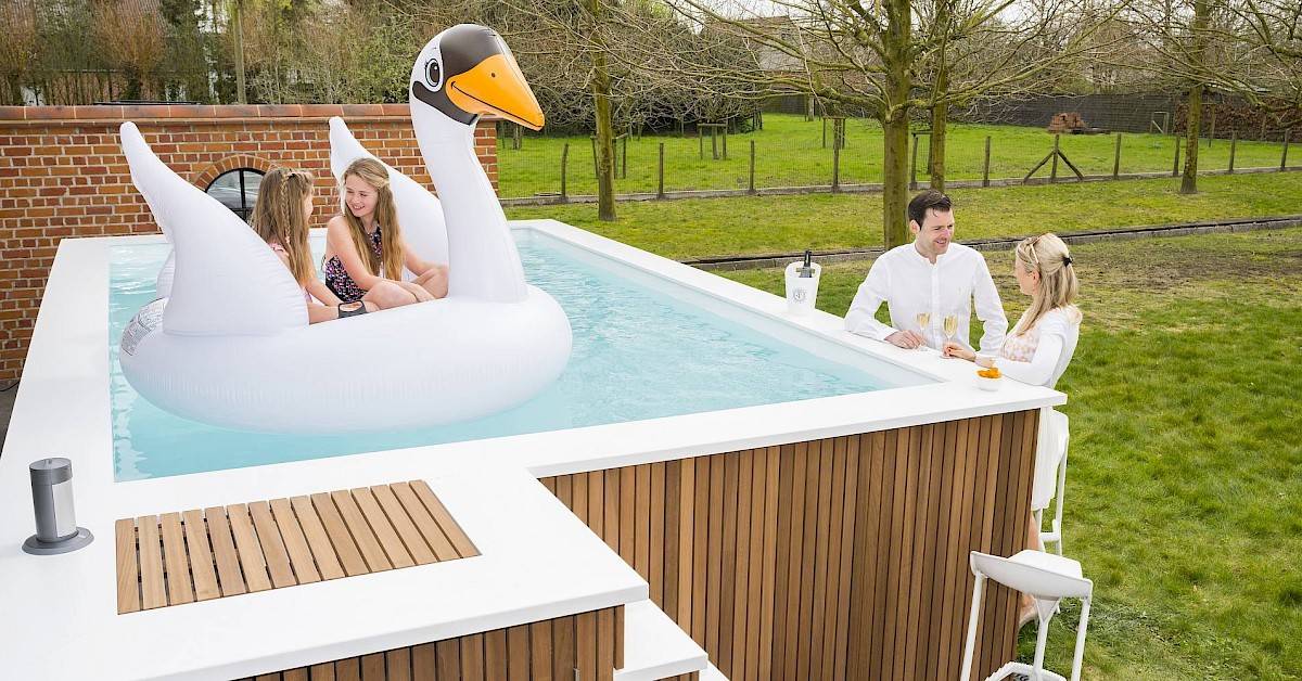 Zero-emission pool | Swim-Up Pools