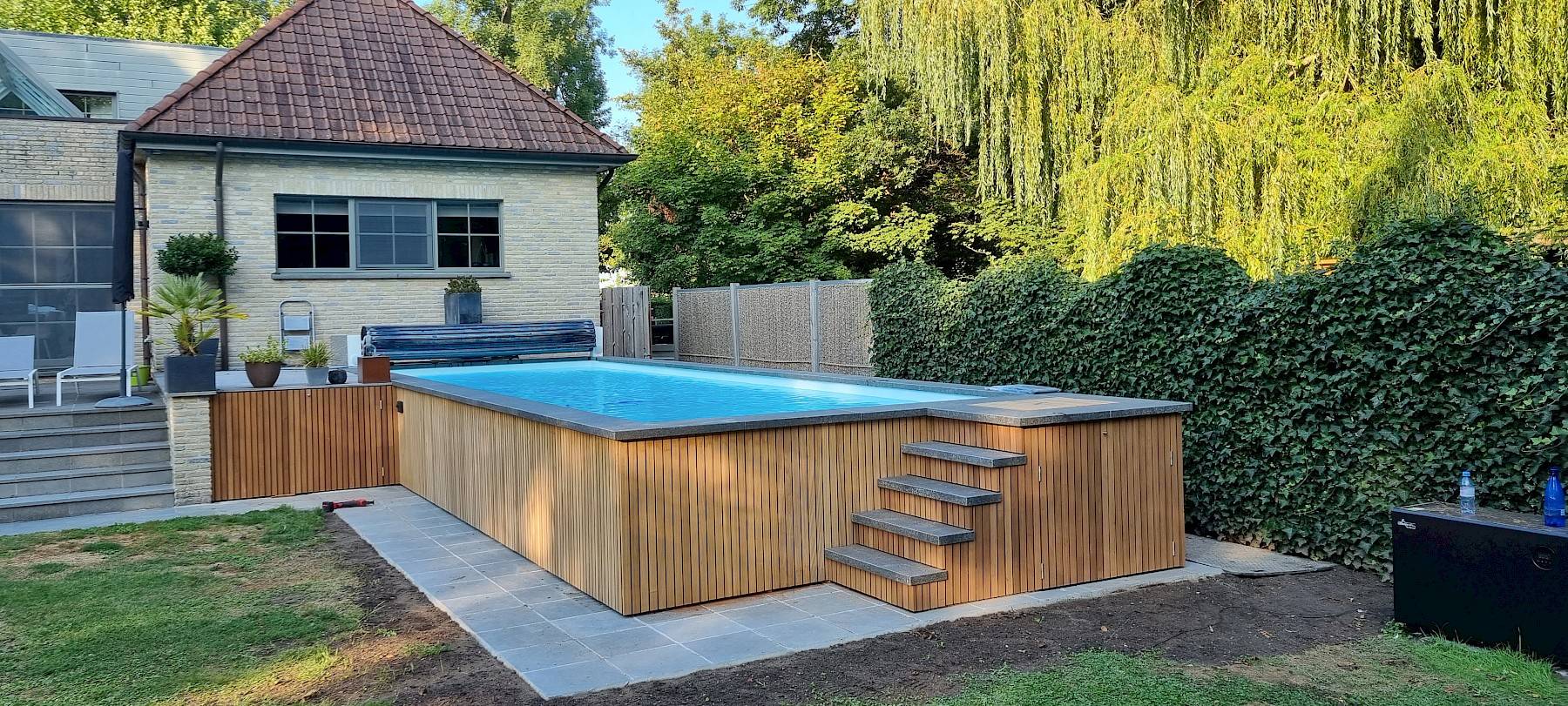 Opbouw zwembad kopen | Zonder graafwerken | Swim-Up Pools